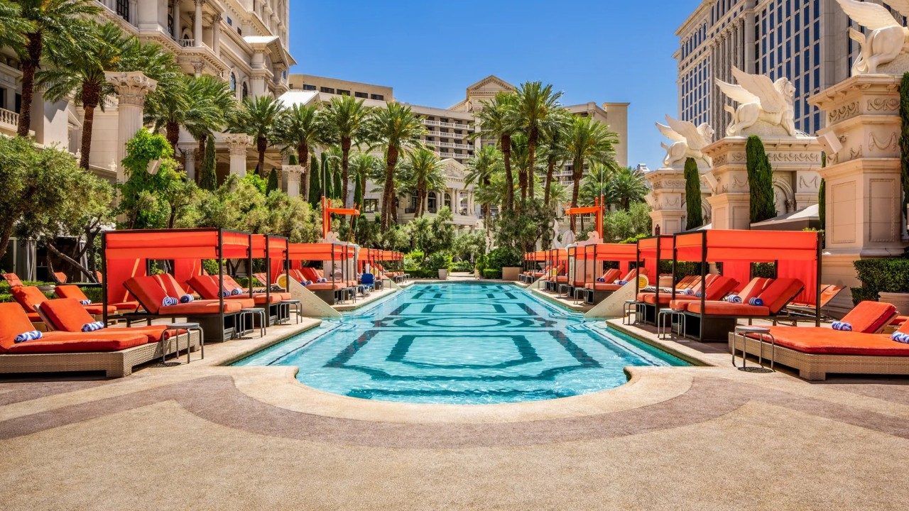 Best Las Vegas Pools - Where to Swim in Las Vegas - Caesars