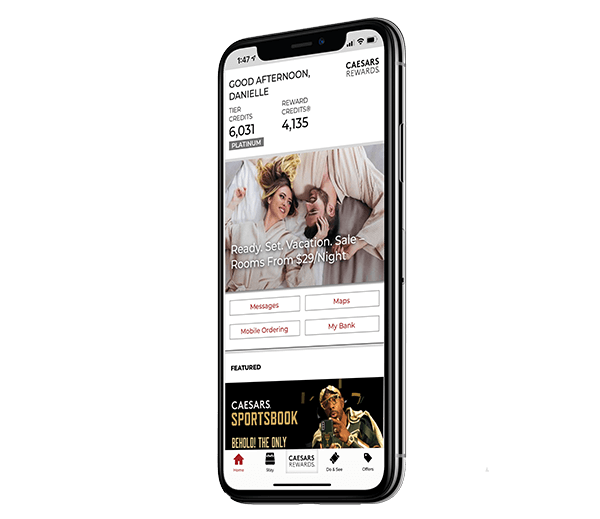 Caesars Rewards – Mobile App