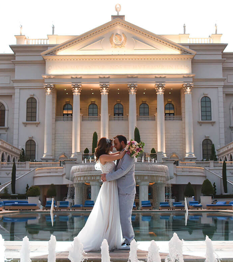Juno Garden Caesars Palace Wedding Packages