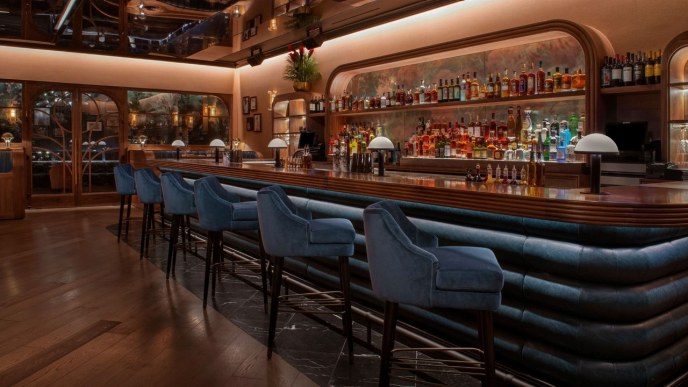 Flamingos Behind Bars