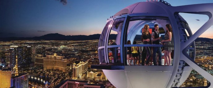 Las Vegas High Roller Wheel High Roller Observation Wheel Everus