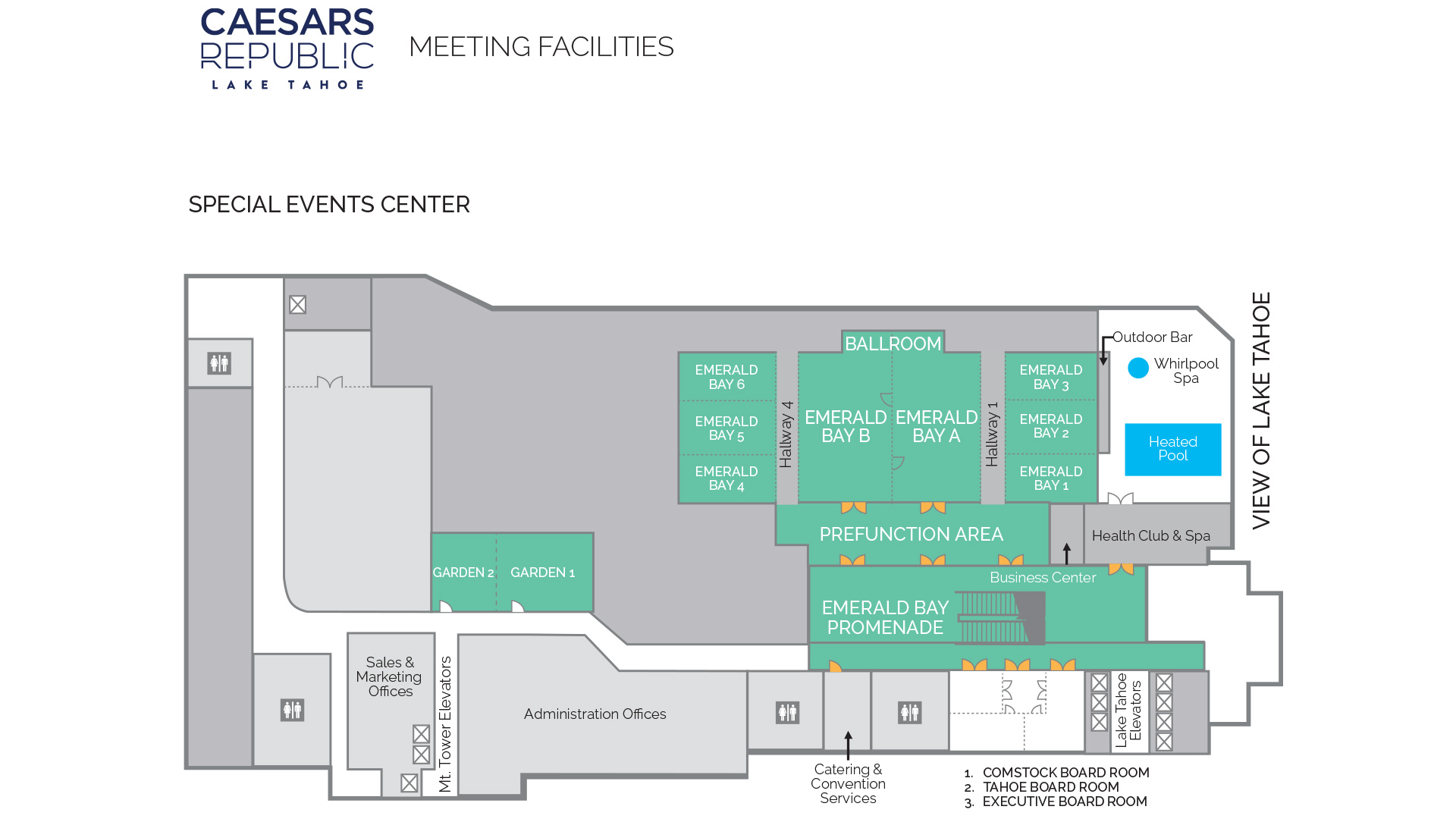 Book an Event at Caesars Republic Lake Tahoe | Caesars Entertainment